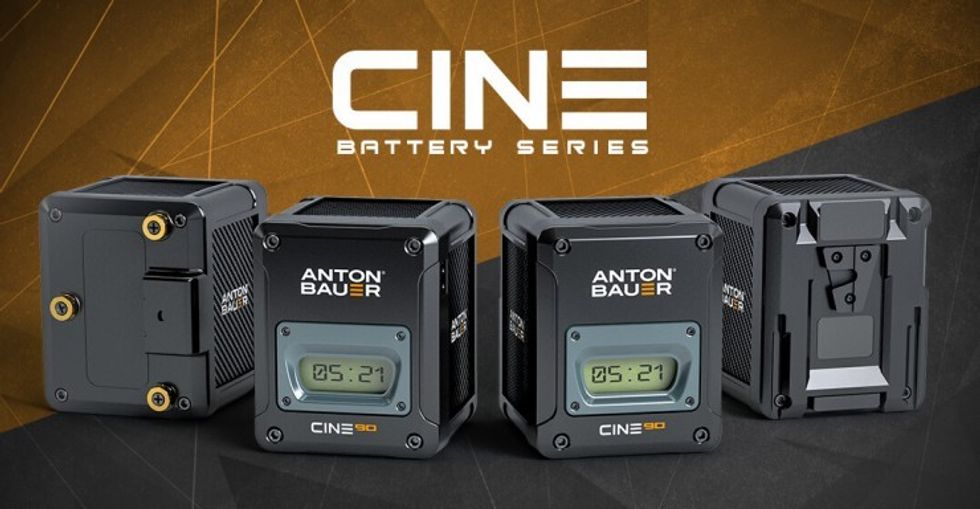 Anton Bauer Introduces New Low-Profile Gold & V-Mount CINE Battery ...