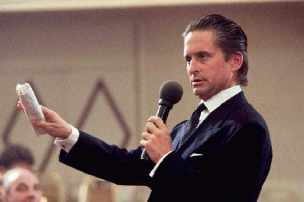 What Gordon Gekko Really Meant by “Greed Is Good” | No Film School