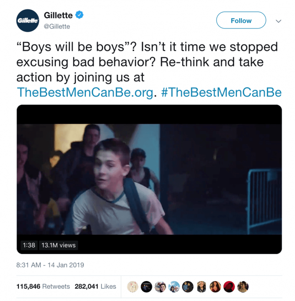 New 'Toxic Masculinity' Gillette Commercial Sparks Conversation | No ...