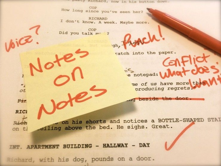 Here s How You Should Give Script Notes Here s How You Should Give Script Notes